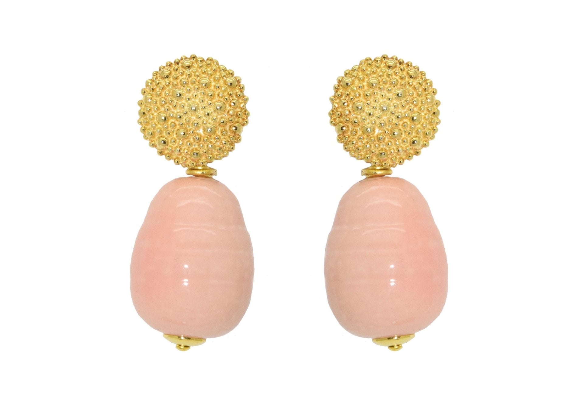 Miccy's | Nude Majorca pearl drops Statement Earrings – Miccy's Jewelz ...